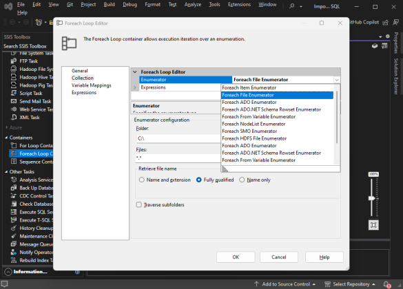 How to use SSIS Foreach Loop — Comprehensive Guide