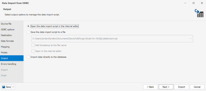 Data migration from SQL Server to MySQL - using Devart products