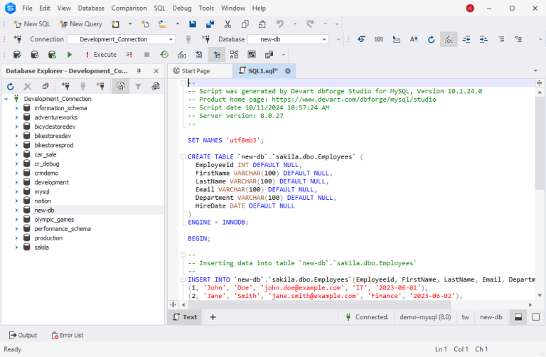 Data Migration From Sql Server To Mysql Using Devart Products 2528