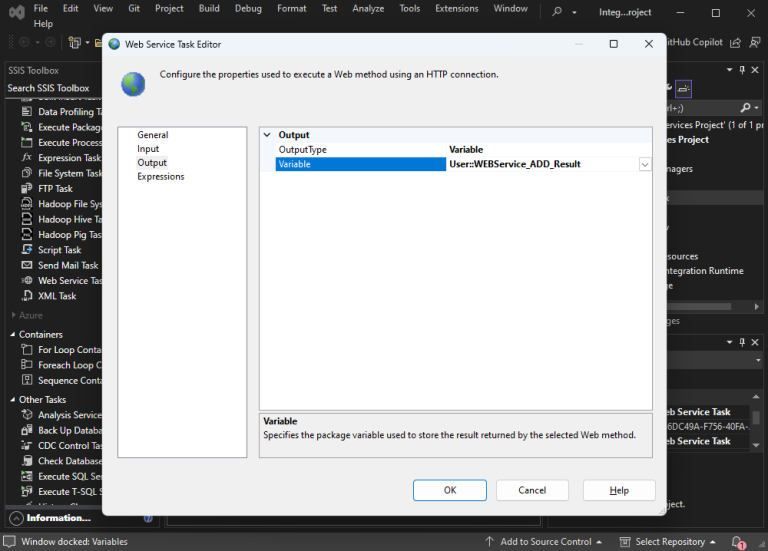 How to Use Web Services Task in SSIS?