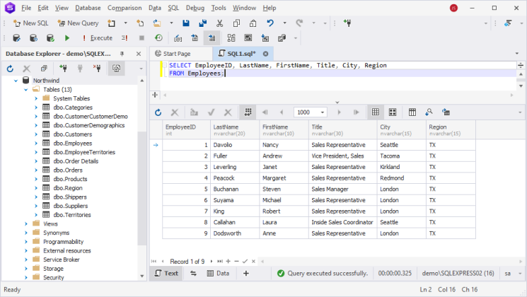 SQL Server UPDATE Statement