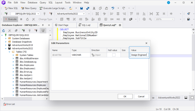 SQL Injection and Ad-Hoc Queries — Risks and Protections