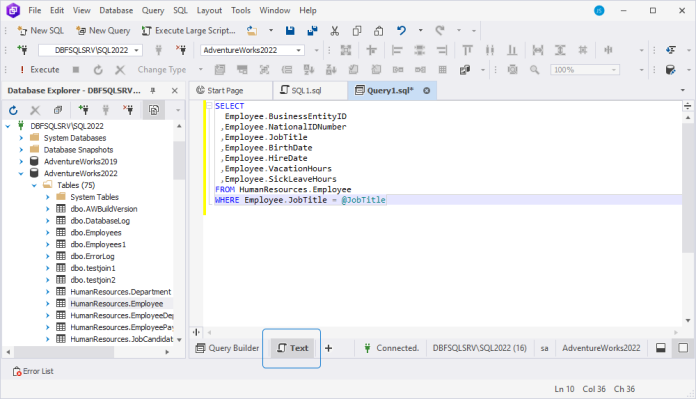 SQL Injection and Ad-Hoc Queries — Risks and Protections