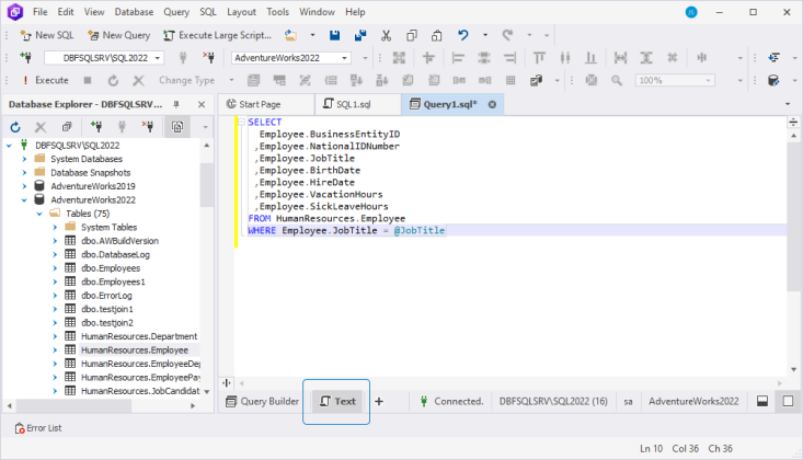SQL Injection and Ad-Hoc Queries — Risks and Protections