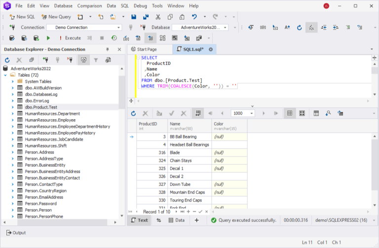 Null vs. Empty Values in SQL Server — Queries and Techniques