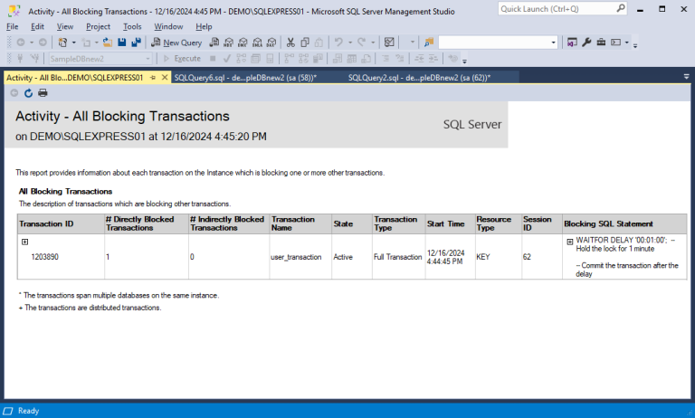 Blocking Vs Deadlocks In Sql Server Key Differences And Solutions 4013