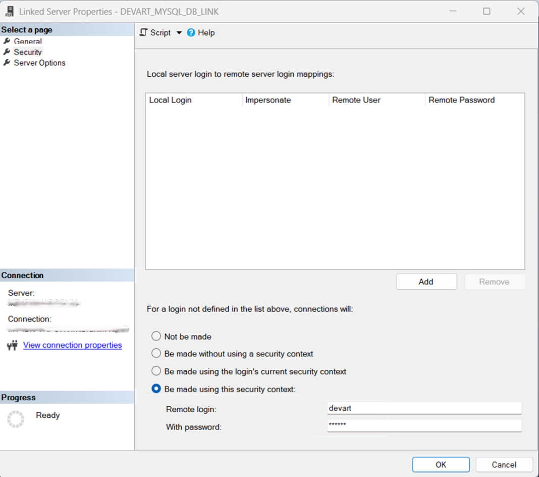 How To Configure A Sql Server Linked Server To Connect To Mysql 8499