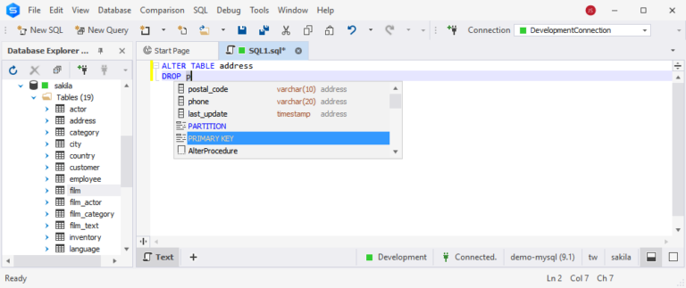MySQL Primary Key: Using CREATE and ALTER TABLE Statements