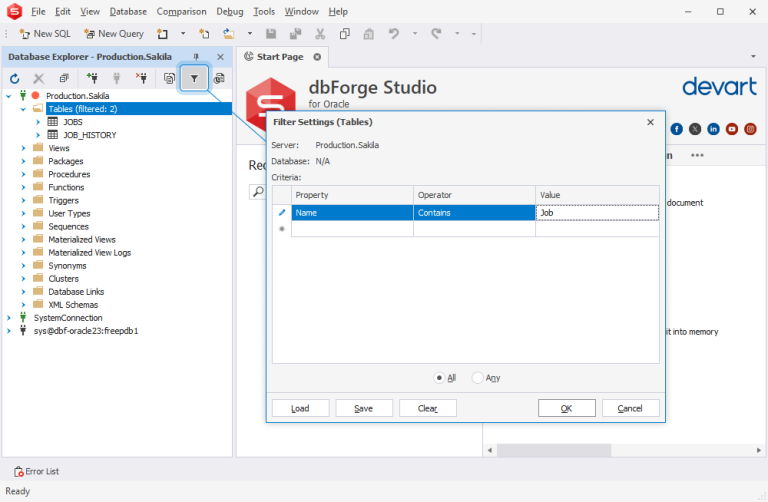 dbForge Tools for Oracle 6.0: A Myriad New Options and Enhancements to ...