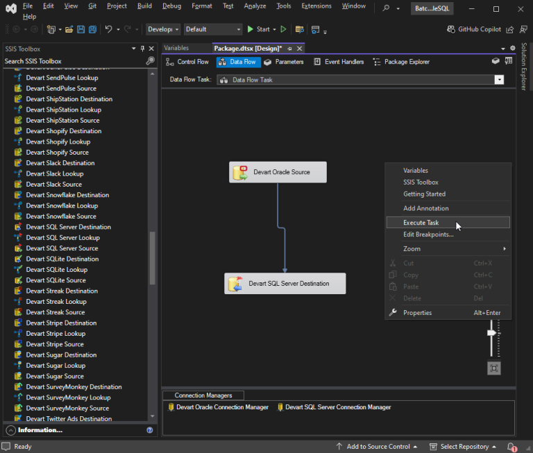 Execute SSIS Packages via Command Line with Multiple Parameters