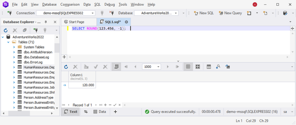 Sql Server Round Function Explained With Syntax And Real World Examples