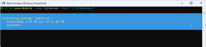 How to Install the SQL Server PowerShell Module