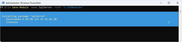 How To Install The Sql Server Powershell Module 7112