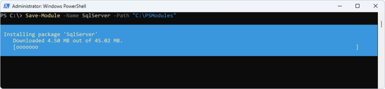 How To Install The Sql Server Powershell Module 6142
