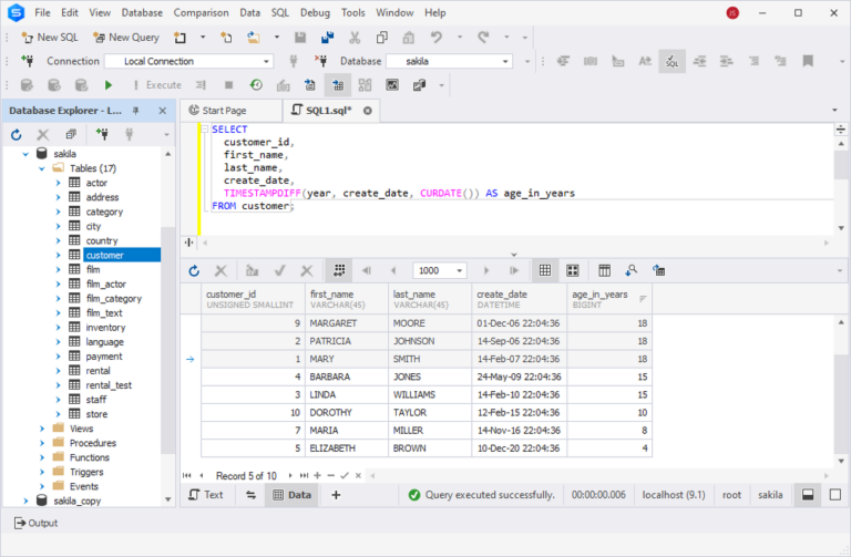 MySQL TIMESTAMPDIFF() Function: Syntax, Examples & Use Cases - Devart Blog