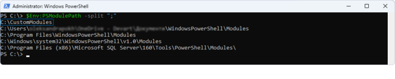 How to Install the SQL Server PowerShell Module